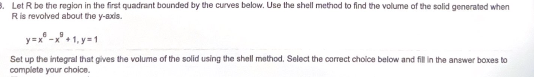 Solved Let R be the region in the first quadrant bounded by | Chegg.com
