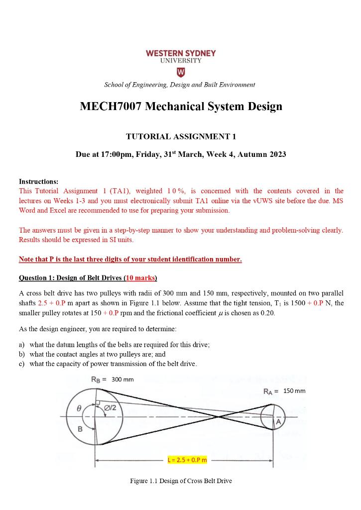 Solved Instructions: This Tutorial Assignment 1 (TAl), | Chegg.com