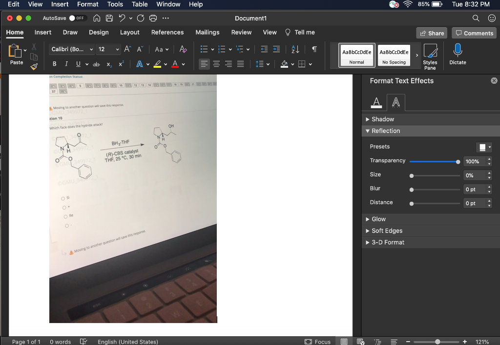 Solved Edit View Insert Format Tools Table Window Help 85% | Chegg.com