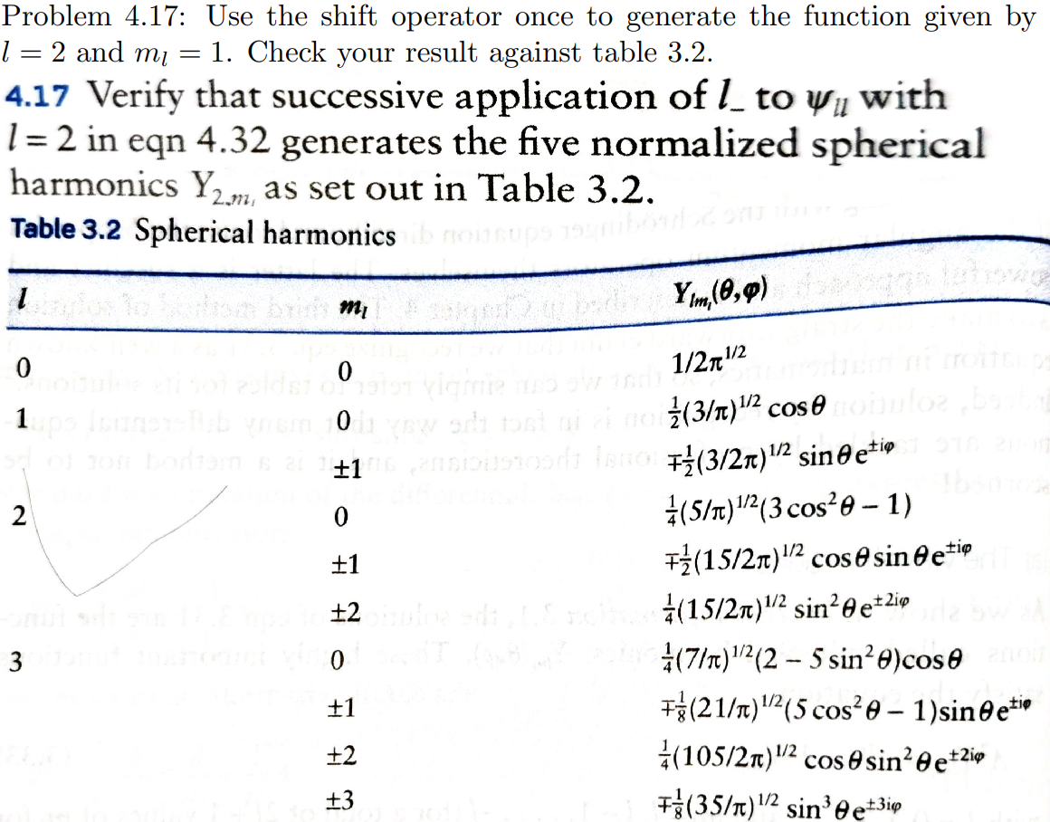 Solved Problem 4.17: Use the shift operator once to generate | Chegg.com
