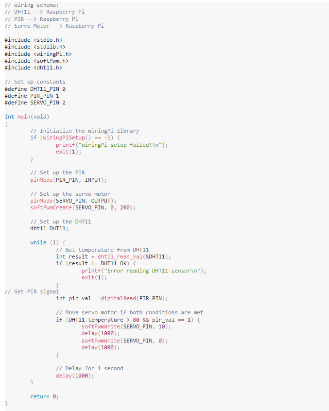 please explain how to install dht11.h on a raspberry | Chegg.com