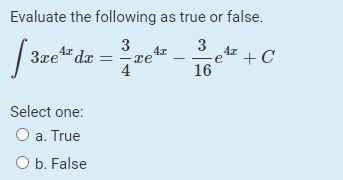Solved Evaluate the following as true or false. | Chegg.com