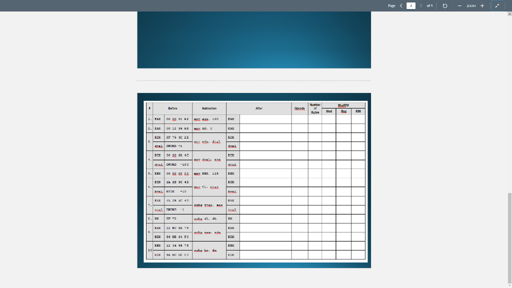 Solved Exercise 1. Complete the following exercises by using | Chegg.com