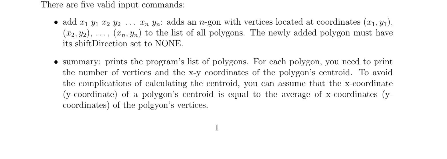 Solved In this assignment, you are asked to write a program | Chegg.com