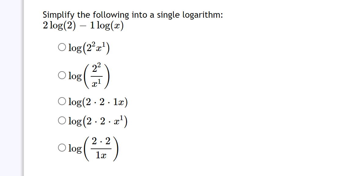 Solved Find the domain and range of y=log9(8+5x) The domain | Chegg.com