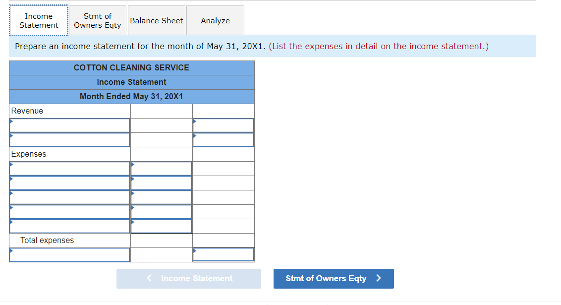 Solved Problem 2.4A (Algo) Preparing an income statement, a | Chegg.com