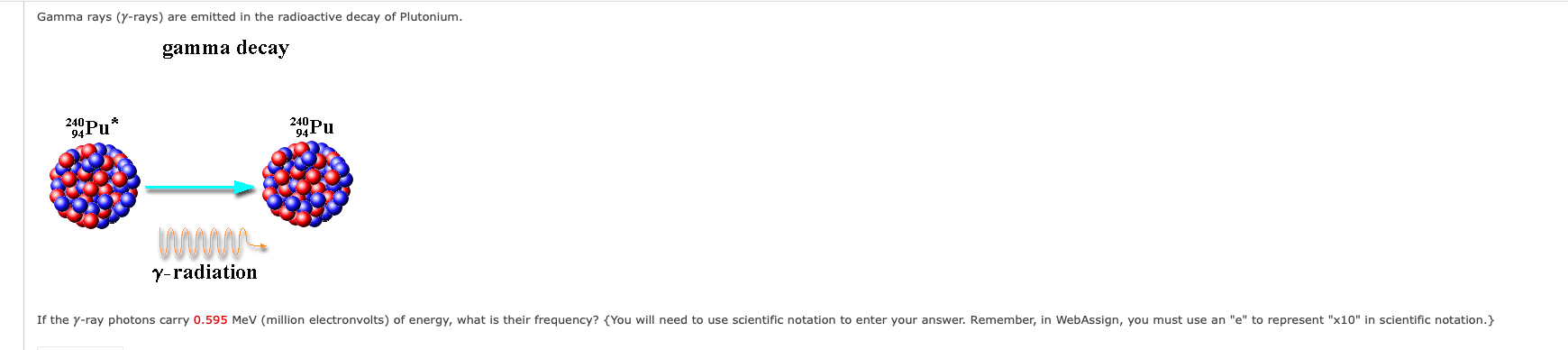 Solved Gamma rays (𝛾-rays) are emitted in the radioactive | Chegg.com
