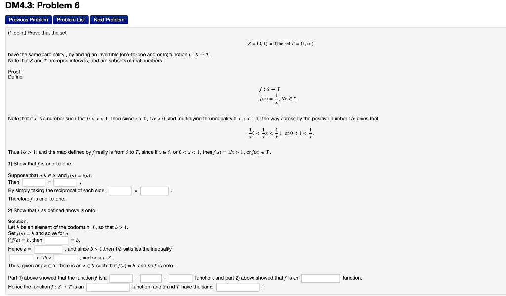 Solved DM4.3: Problem 6 Previous Problem Problem List Next | Chegg.com Solved DM4.3: Problem 6 Previous Problem Problem List Next | Chegg.com