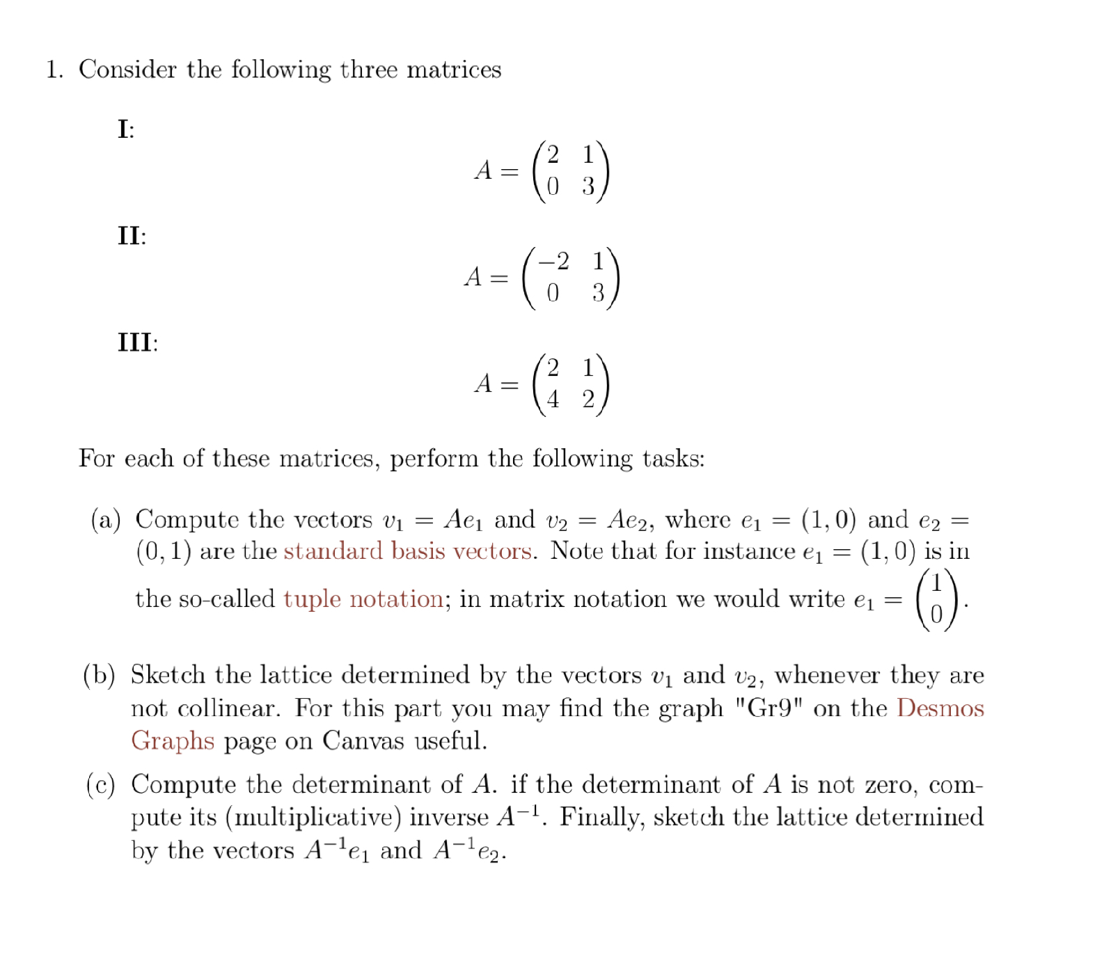 Solved Consider the following three | Chegg.com