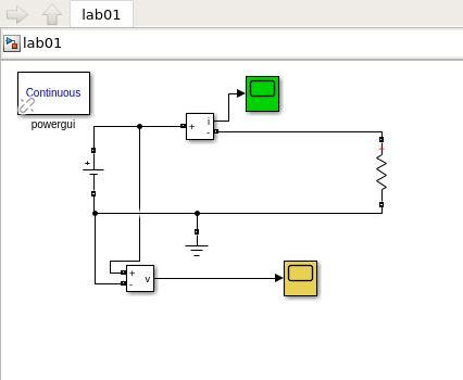 labo1 laboi Continuous powergui + 1. Implement the | Chegg.com