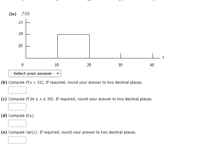 Solved The random variable x is known to be uniformly | Chegg.com