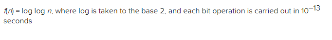 Solved What is the largest n for which one can solve within | Chegg.com