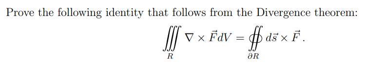 Solved Prove the following identity that follows from the | Chegg.com