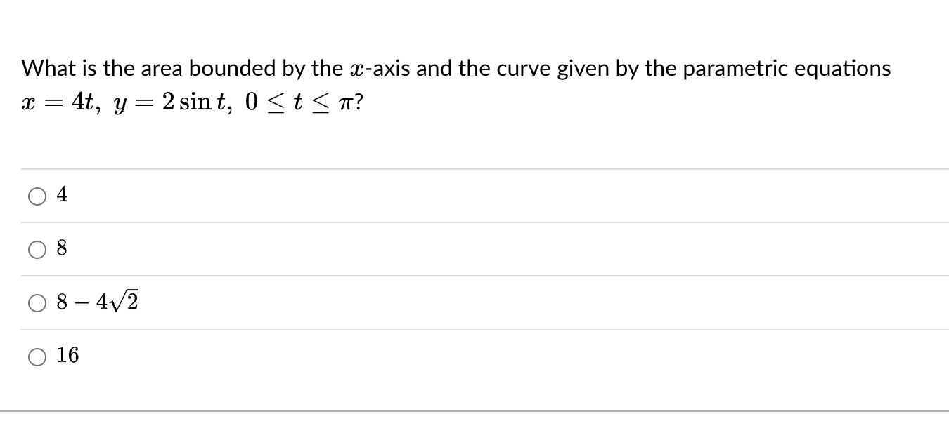 Solved What is the area bounded by the x-axis and the curve | Chegg.com