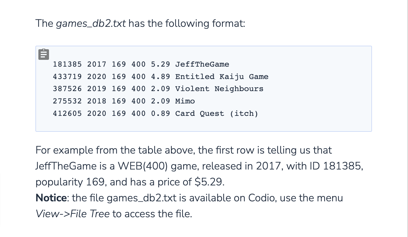 Solved 1. Problem statement Definitions A class game: is | Chegg.com
