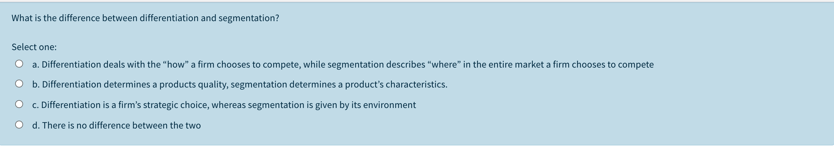 Solved What is the difference between differentiation and | Chegg.com