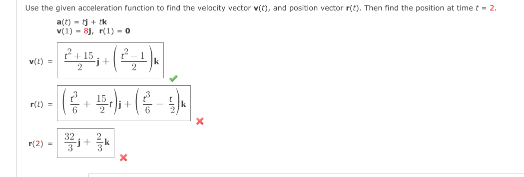 Solved Use the given acceleration function to find the | Chegg.com