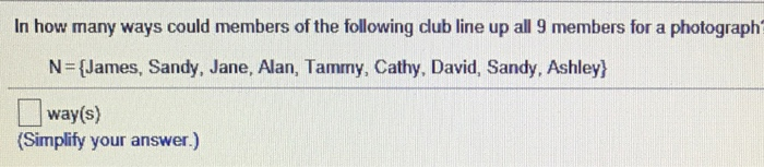 Solved Find the number of distinguishable arrangements of | Chegg.com