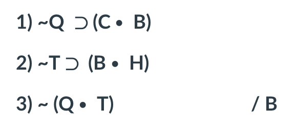 Solved Use the 18 rules of logical inference to solve for | Chegg.com