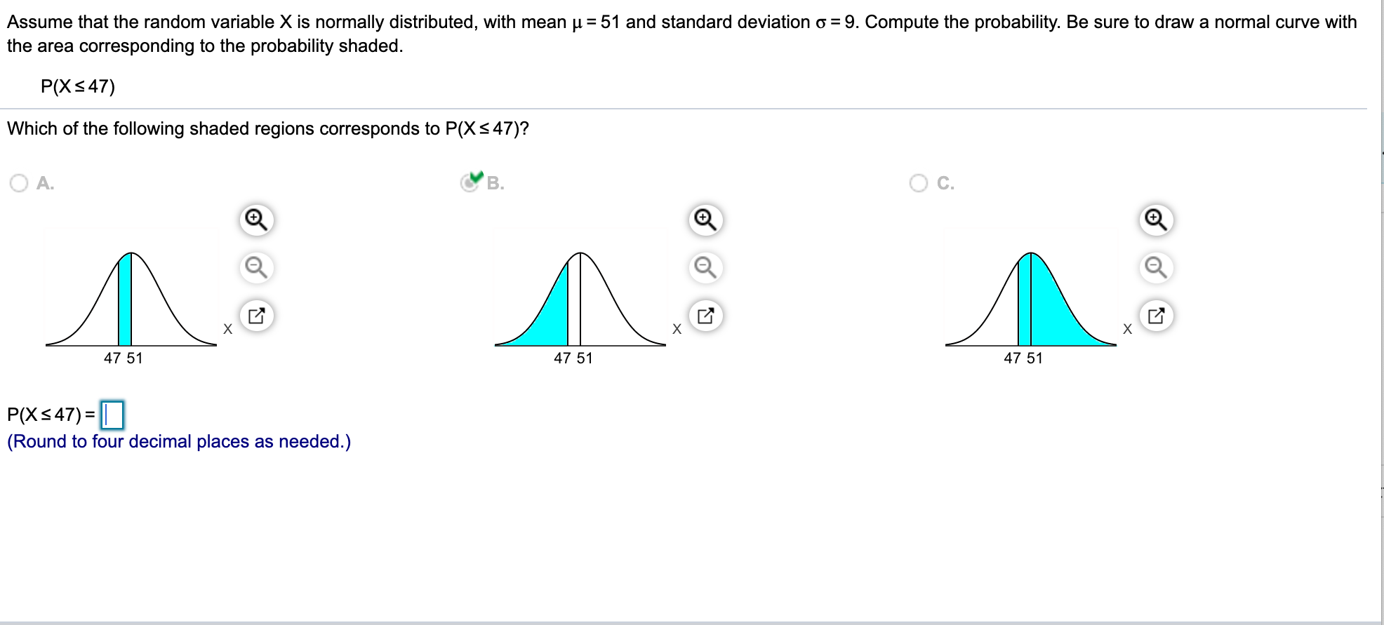 Solved Assume that the random variable X is normally | Chegg.com