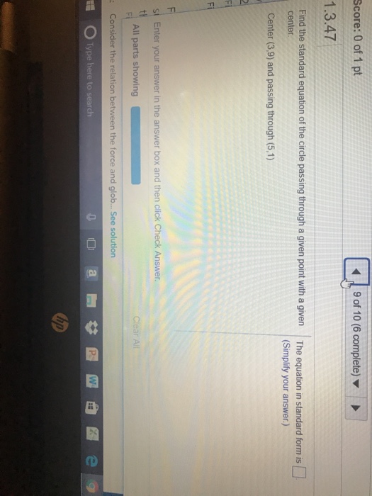 Solved Homework: Section Solved Homework: Section