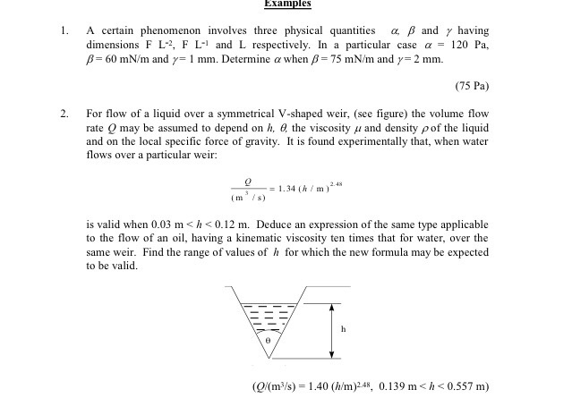 Solved Examples 1. A certain phenomenon involves three | Chegg.com