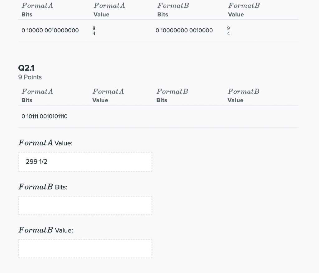 Solved Consider the following two 16 -bit floating-point | Chegg.com