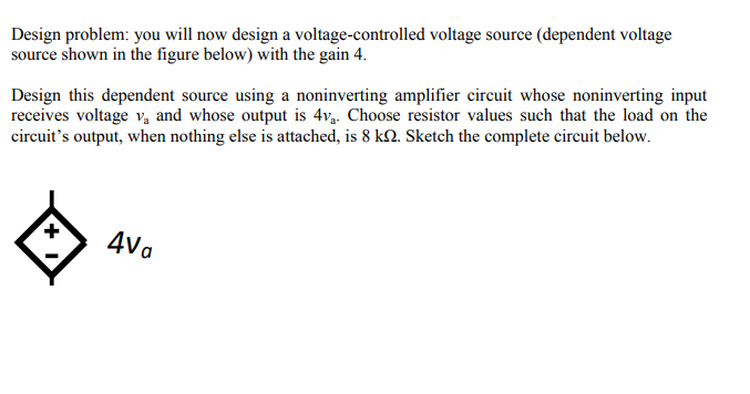 Solved Design problem: you will now design a | Chegg.com
