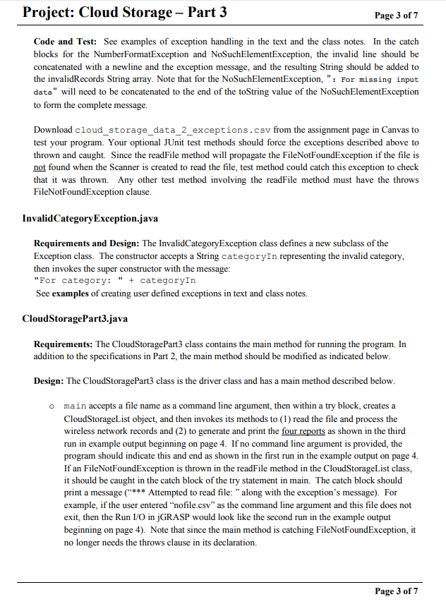 I have the original files for CloudStorage Part 1 & 2 | Chegg.com