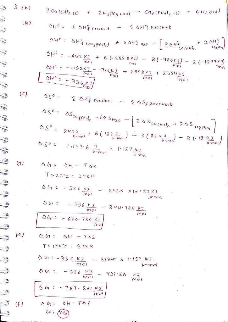 Solved Should the heat of formation use liquid or gas H20 | Chegg.com