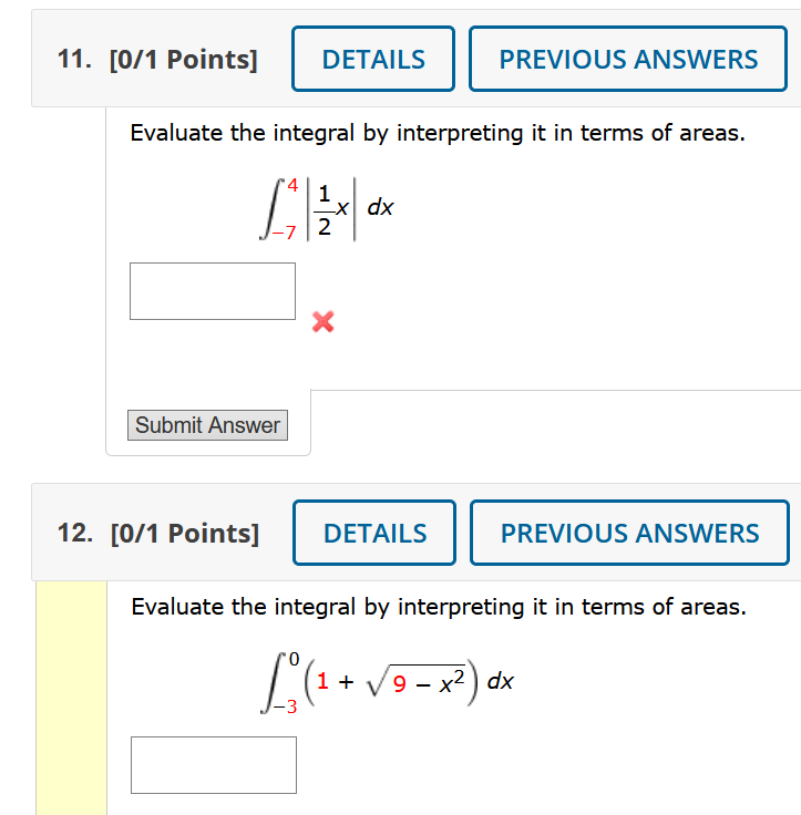 Solved Evaluate the integral by interpreting it in terms of | Chegg.com
