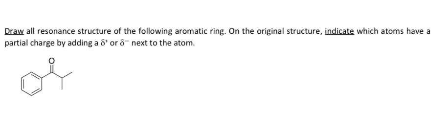 Solved Draw all resonance structure of the following | Chegg.com