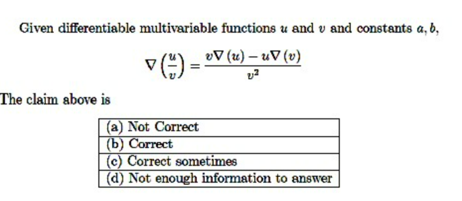 Solved Given differentiable multivariable functions u and v | Chegg.com