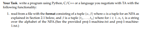 Solved Your Task. write a program using Python, C/C++ or a | Chegg.com