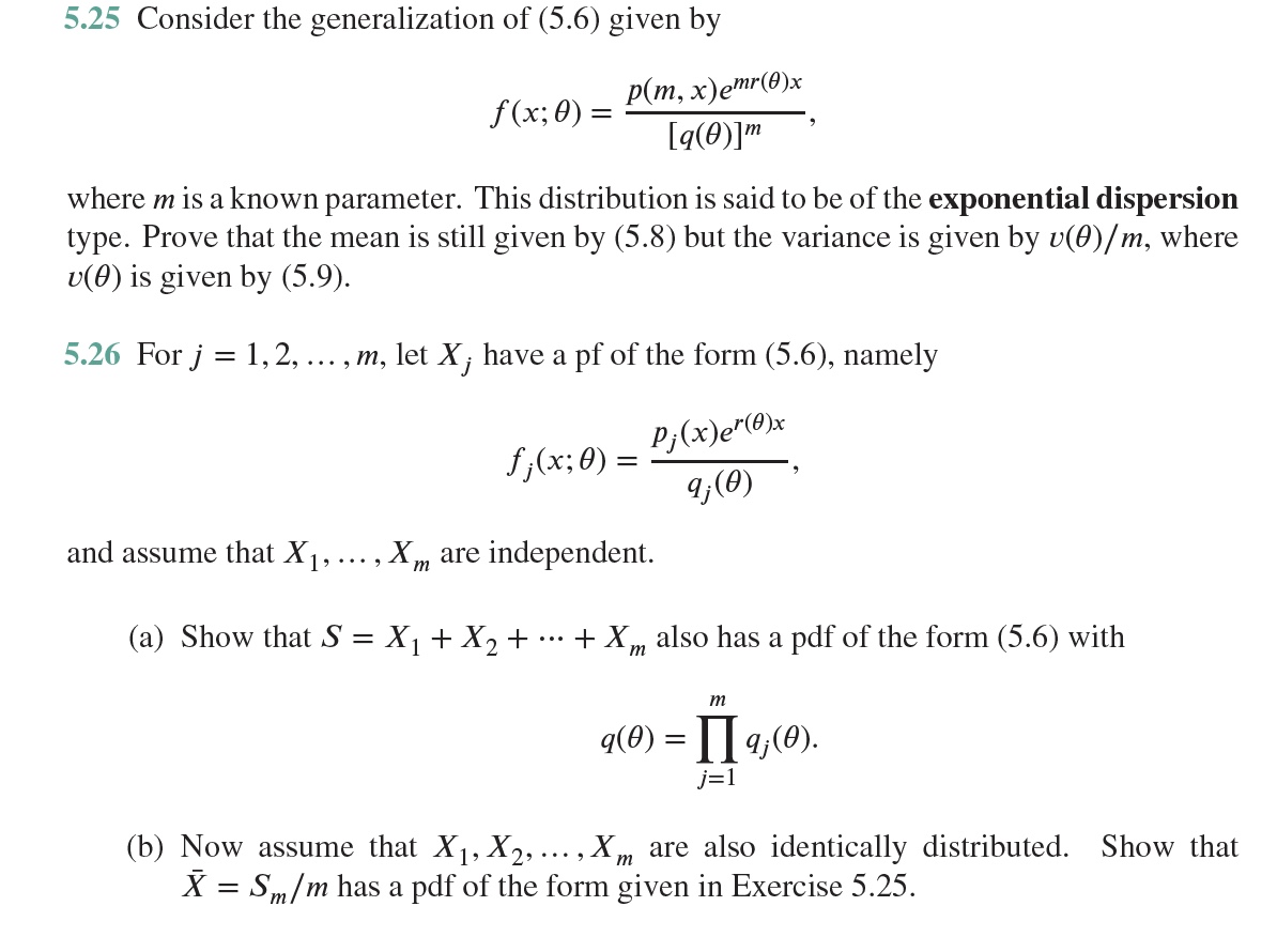 Solved 5.25 ﻿Consider the generalization of (5.6) ﻿given | Chegg.com