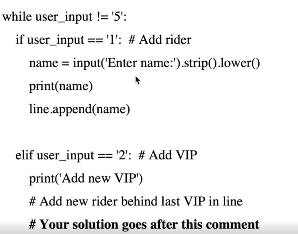 Solved 5. The following (unfinished) program is for a | Chegg.com