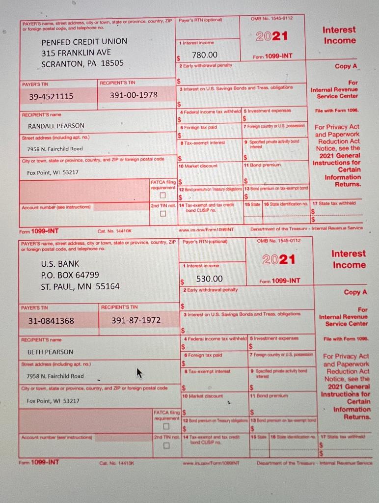 Based on the attached tax scenario, complete Form | Chegg.com
