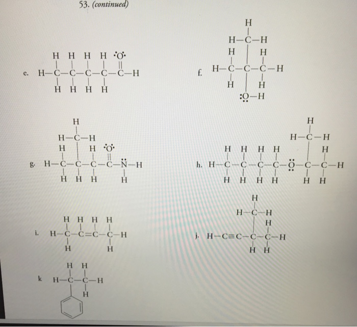 Solved 53. Identify each of these Lewis structures as | Chegg.com