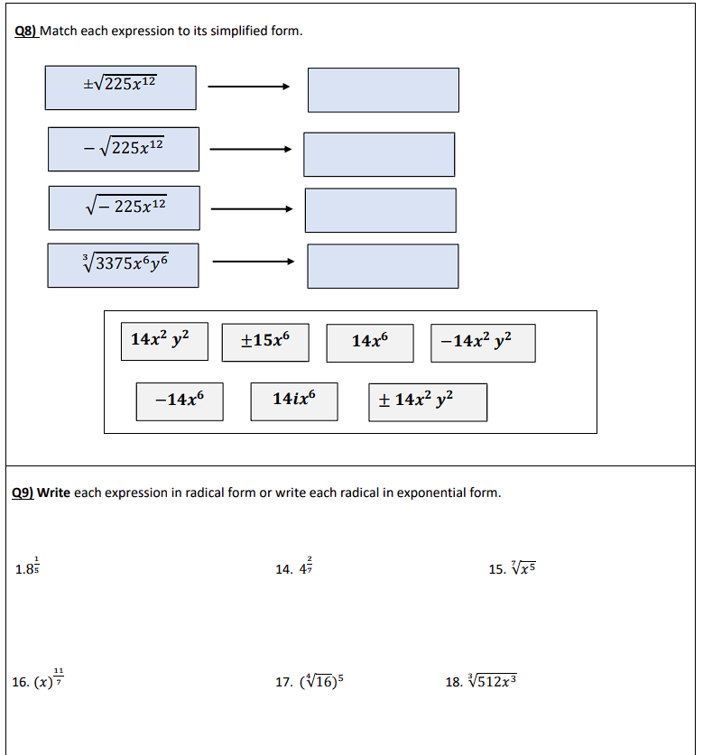 Solved Q6) Match each function to its inverse. f(x) = -4x - | Chegg.com