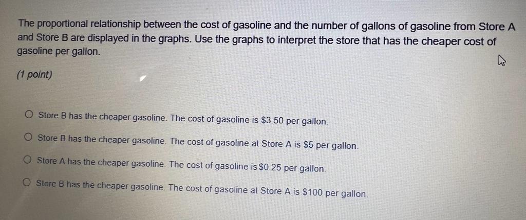 Solved The proportional relationship between the cost of | Chegg.com