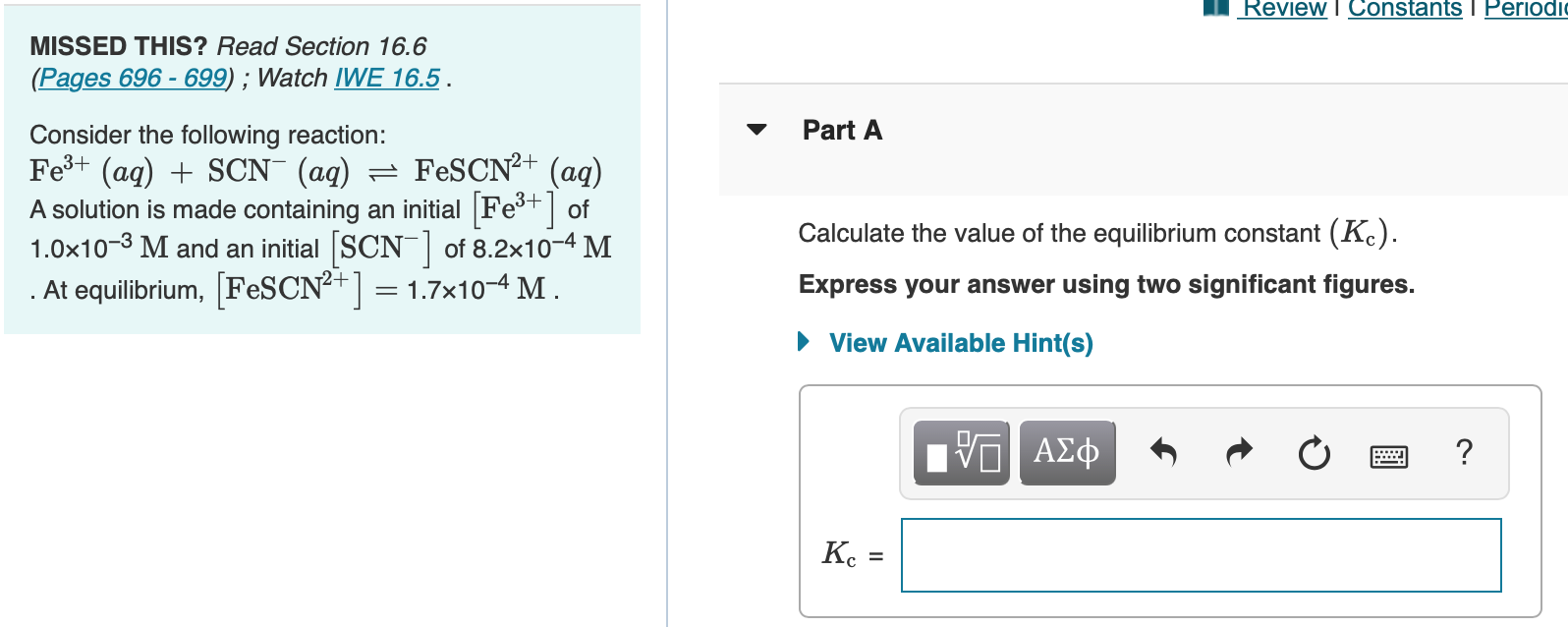 Solved Review Constants Periodi MISSED THIS? Read Section | Chegg.com