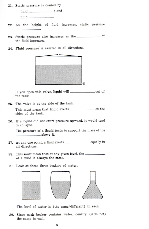 Solved 52. A column of water 1 foot high and 1 inch square | Chegg.com
