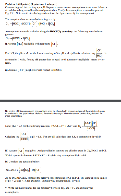 Solved Problem 1: (20 points) (4 points each sub-part) | Chegg.com