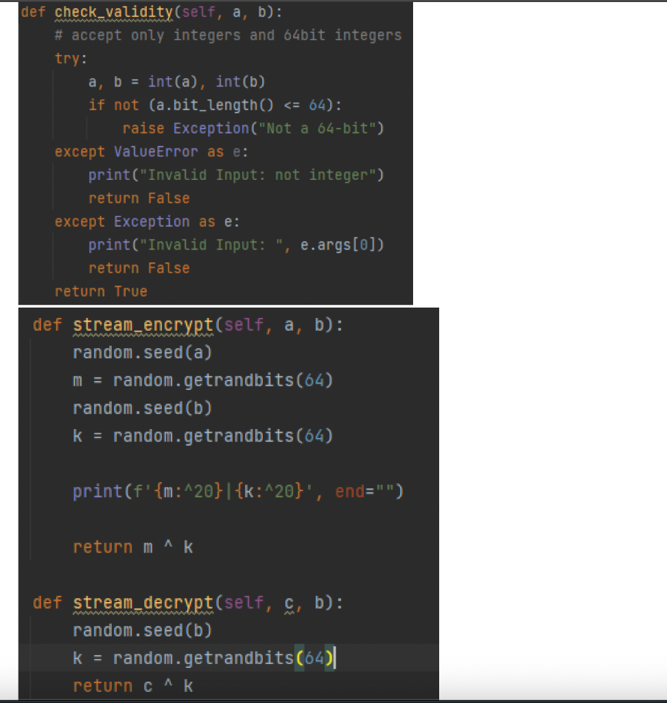 Solved 1. Implement a stream cipher. Your program should | Chegg.com