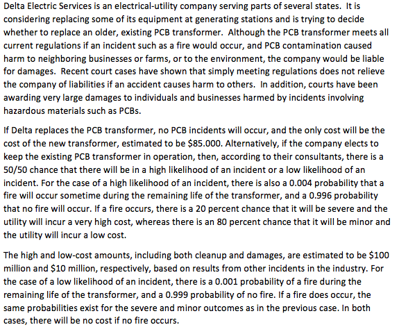 Delta Electric Services is an electrical-utility | Chegg.com