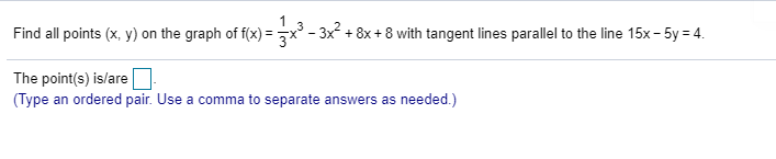 Solved Find All Points X Y On The Graph Of F X 3x2 3x2