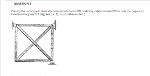 Solved Classify each of the following trusses as | Chegg.com