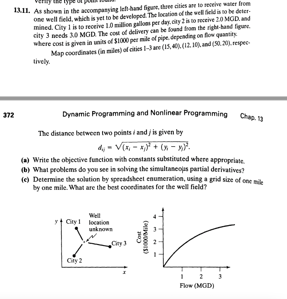 Solved 13.11. As shown in the accompanying left-hand figure, | Chegg.com