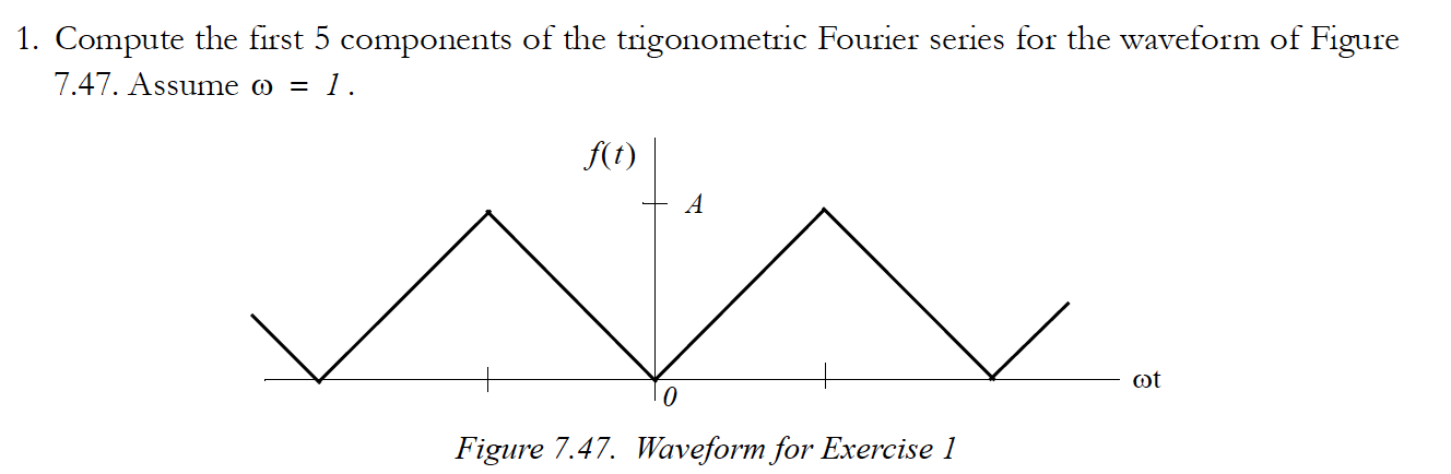 Solved 1. Compute the first 5 components of the | Chegg.com