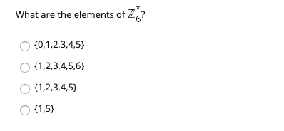 Solved What are the elements of Z? {0,1,2,3,4,5) | Chegg.com